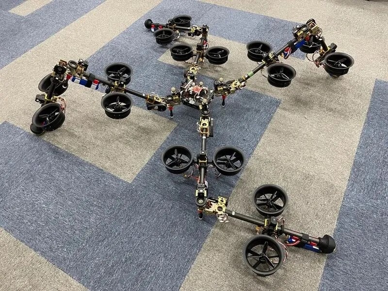 Tecnoneo: SPIDAR es el último robot cuadrúpedo anfibio aire-tierra Tecnoneo: SPIDAR es el último robot cuadrúpedo anfibio aire-tierra